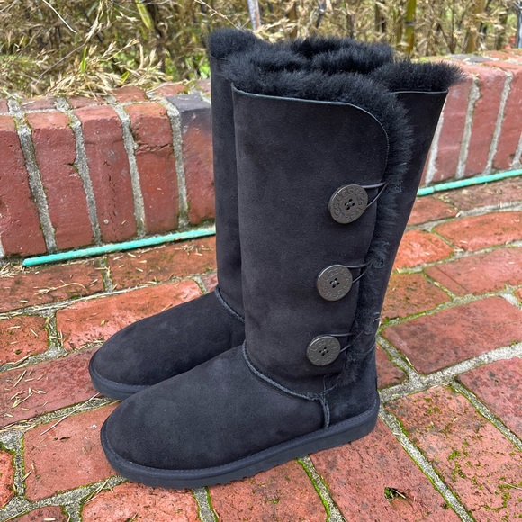 UGG | Shoes | Ugg Classic Bailey Button Tall | Poshmark